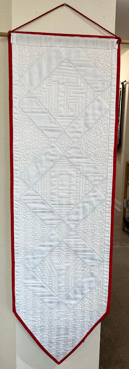 Blue & Red, Christmas Joy Banner/Wall Hanging - Finished ...