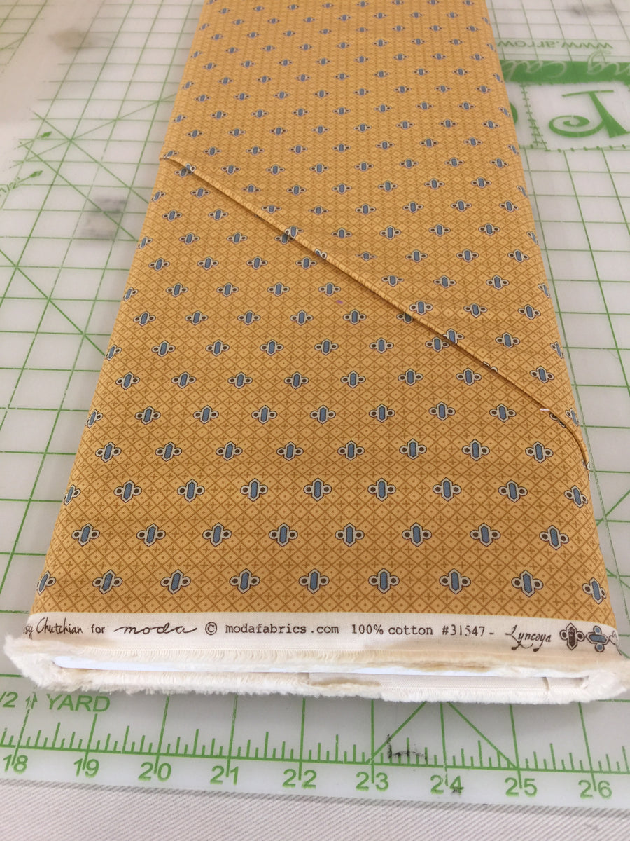 #503 - Rachel Remembered Betsy Chutchian - Moda - Blue Design On Musta ...